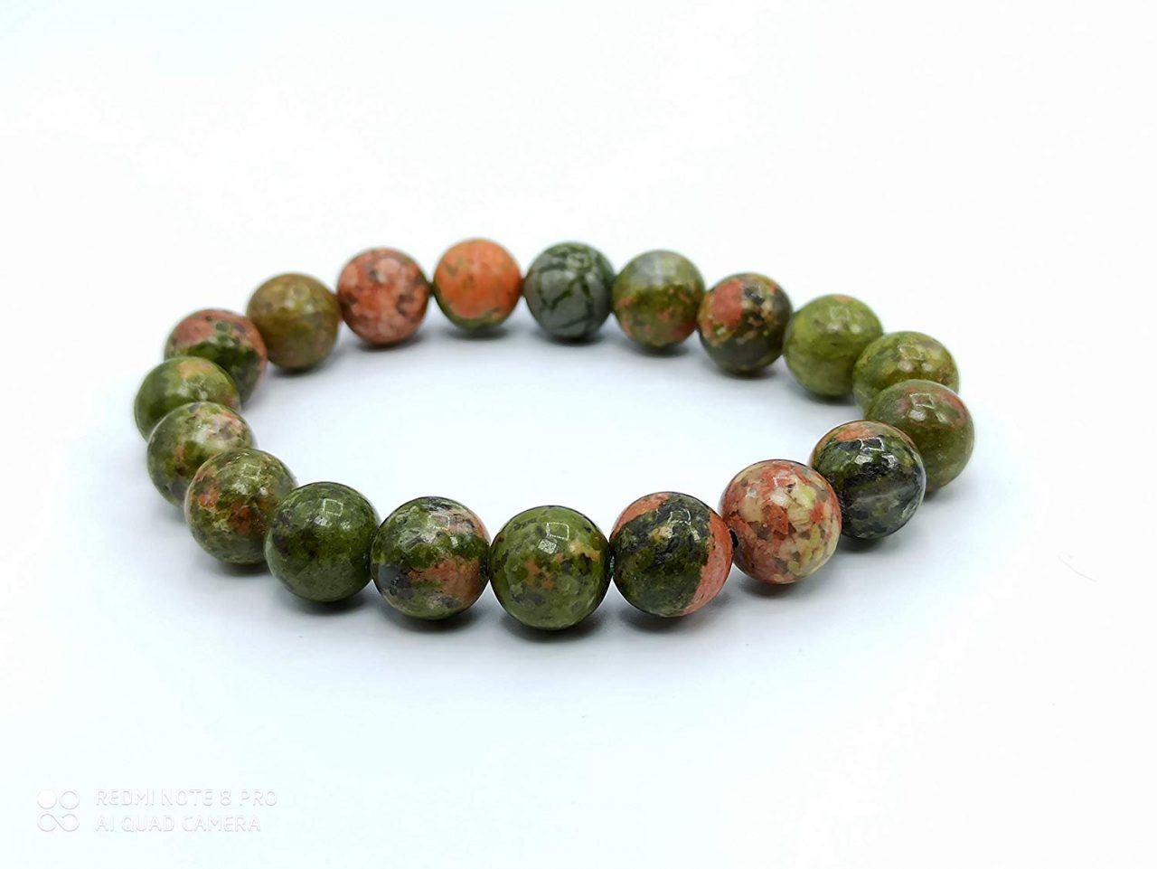 Natural Unakite Gemstone Bracelet | Divinity World